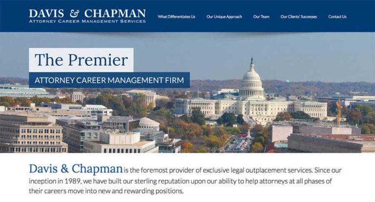 Web Design Arlington, VA | Davis & Chapman | Moin Agency